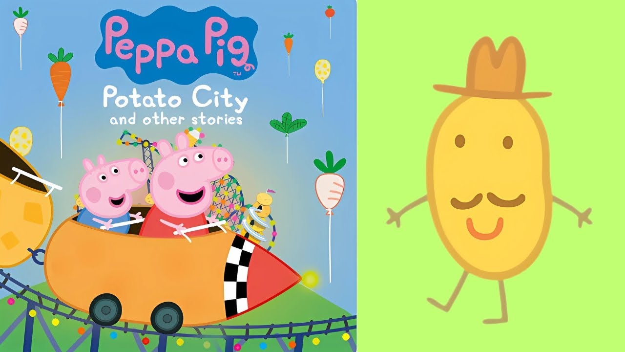 Peppa Pig Potato City.Read Along With Me🤗🤗 - YouTube