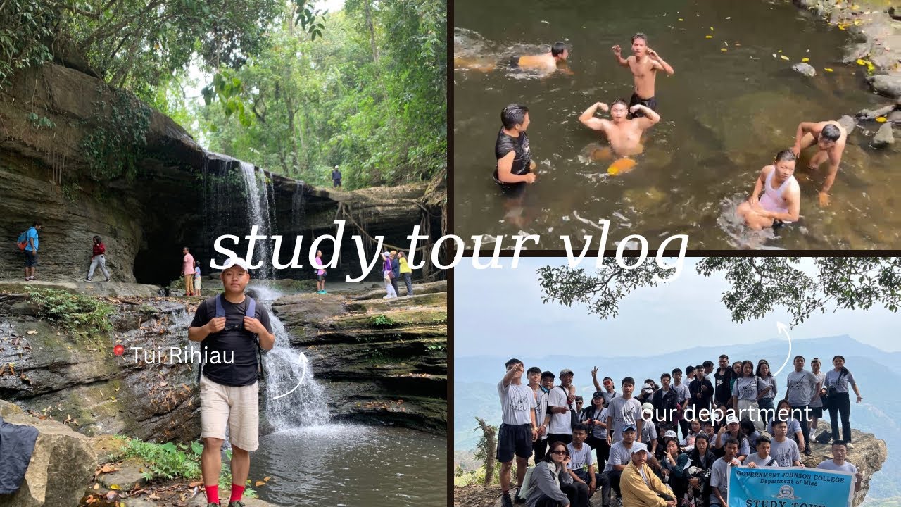 (Mizo Vlog) Study Tour || Thenzawl || Tuirihiau || Dilpui || Sialsuk Tlang || - YouTube