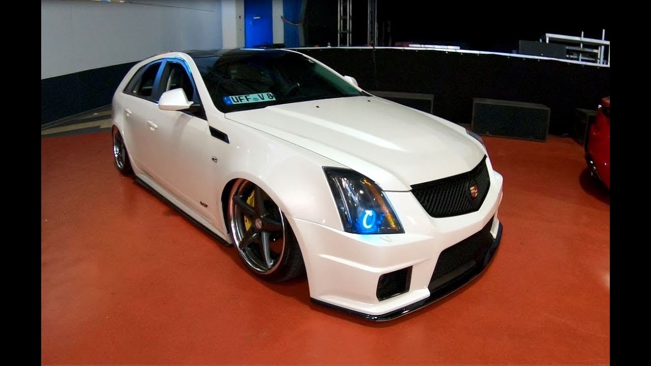 CADILLAC CTS-V SPORT WAGON COMBI 6.2L V8 TUNING SHOW CAR WALKAROUND ...
