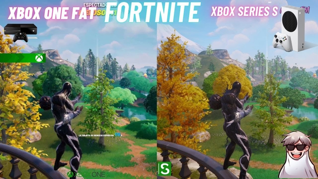 XBOX ONE FAT vs XBOX SERIES S FORTNITTE COMPARISON - Chapter 6 ¿Cual Es ...