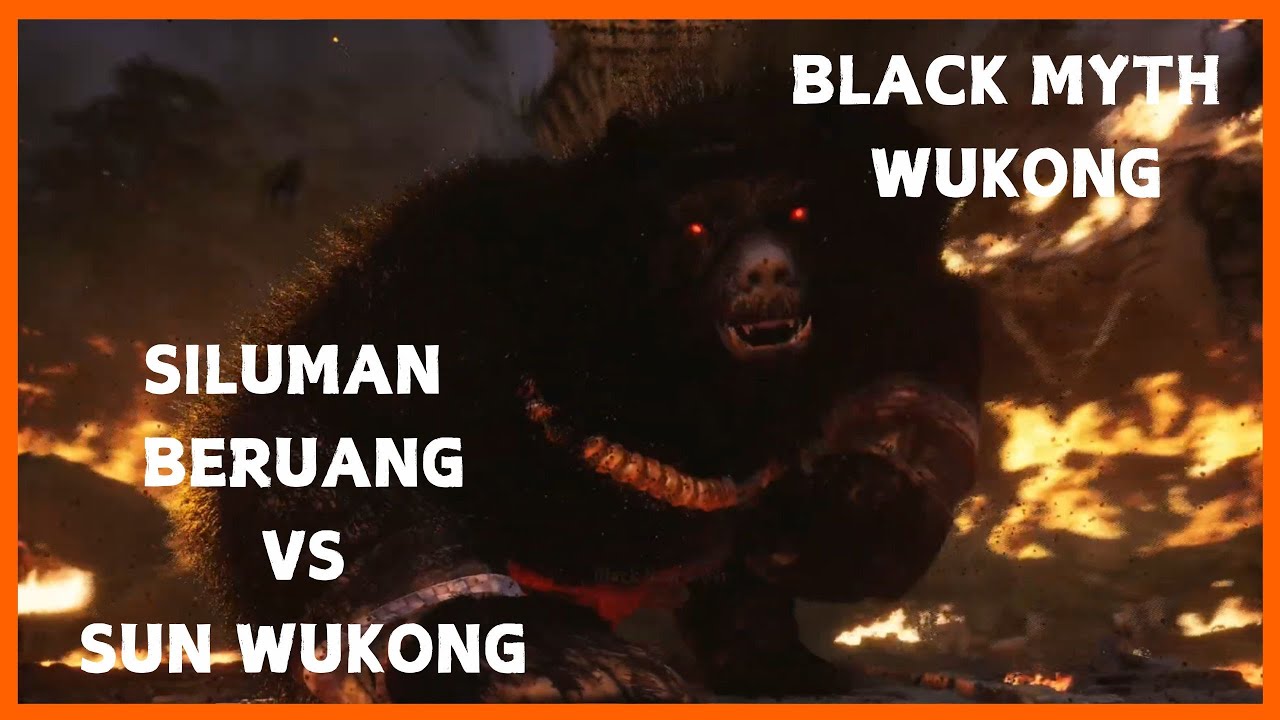 SERU! Pertarungan Sun Wukong dan Raja Beruang Si Black Bear Guai ...