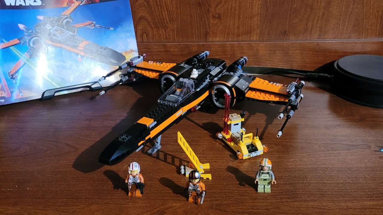 Live build the Lego Star Wars Poe's Black X-wing 75102 #lego # ...