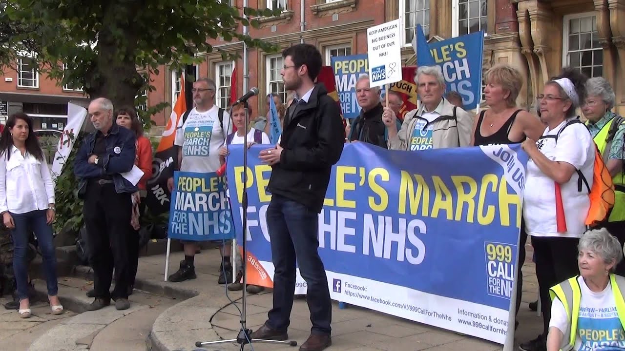 'Leicester will fight to save the NHS', Cllr Rory Palmer says - YouTube