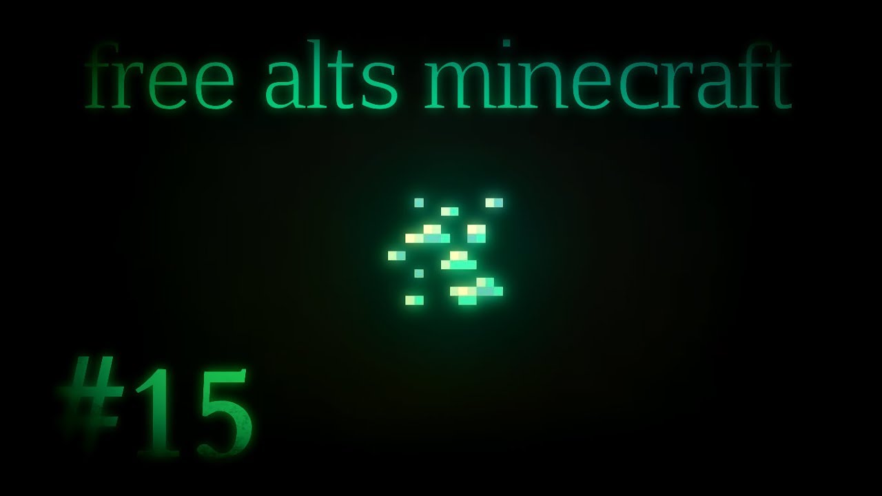 ACCOUNTS MINECRAFT ALTS LIST 2017 FREE #15 - YouTube