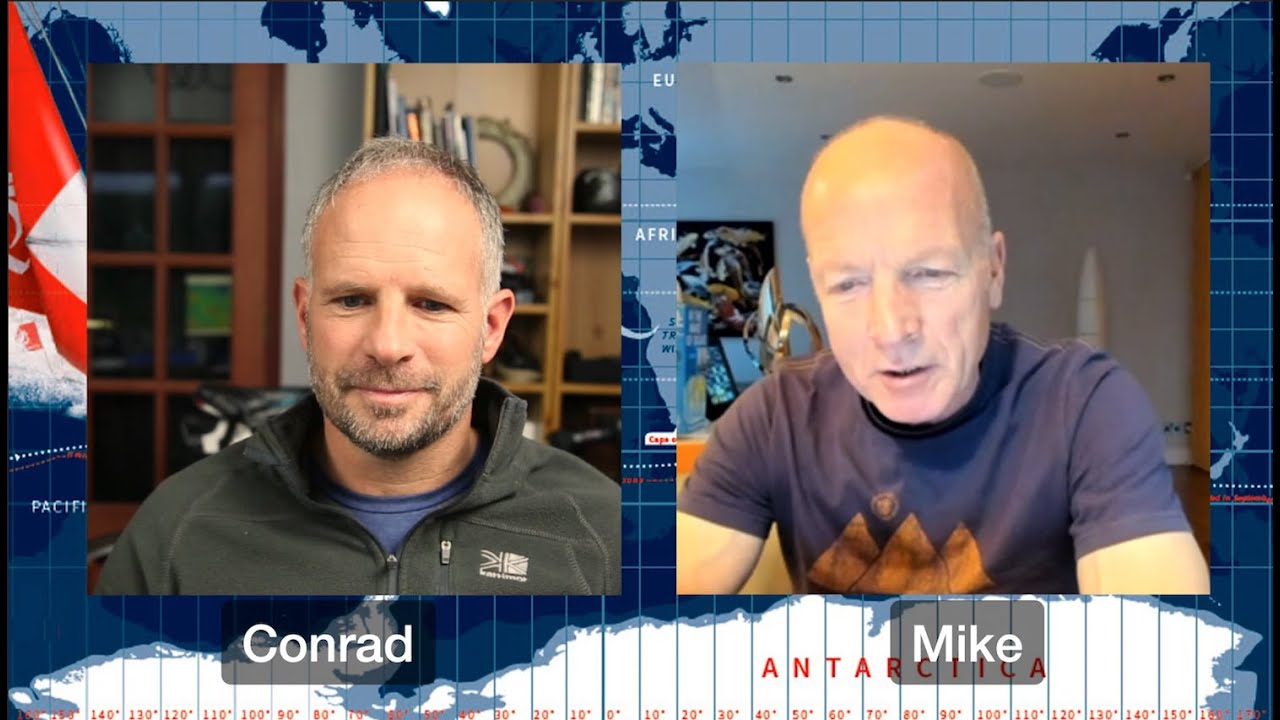 Conrad Humphreys chats to Mike Golding Vendée Globe Day 19 - YouTube