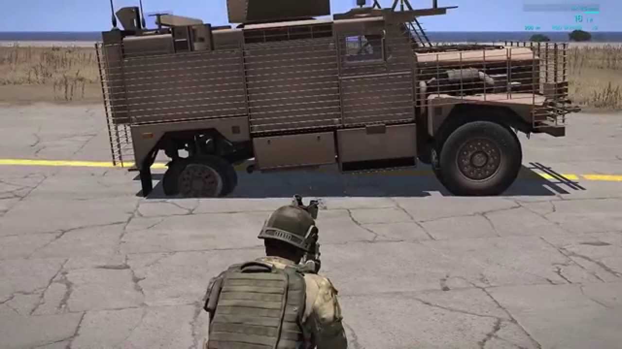 Arma 3 British Ridgeback PPV Mod - YouTube