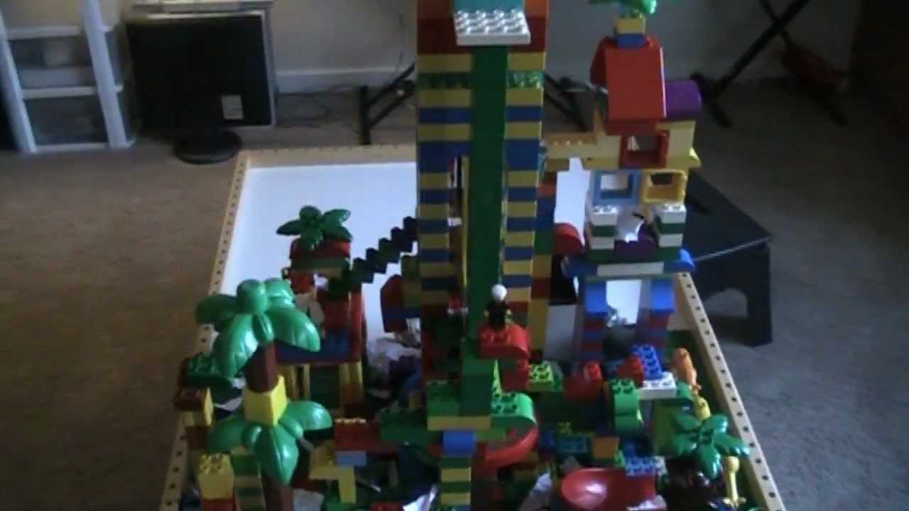 Lego Tower Destruction 5 - YouTube