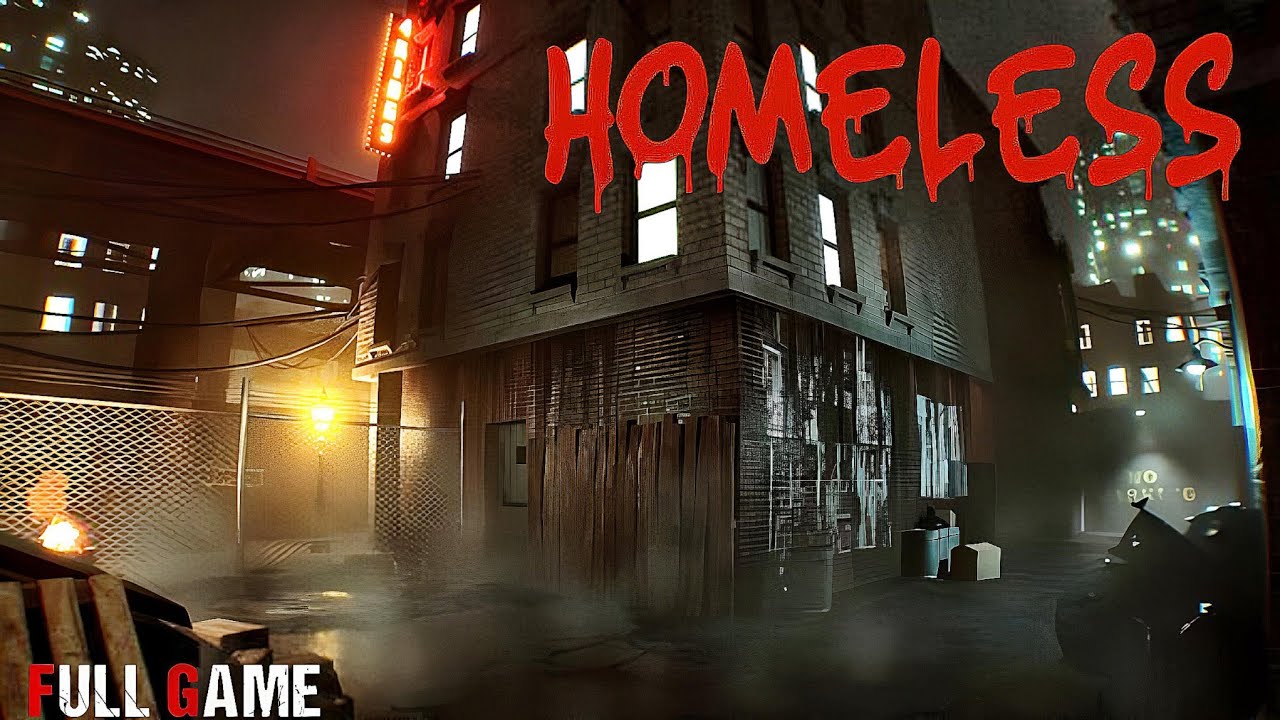 HOMELESS _ New Beautiful Full Horror Game || The railway station area ...