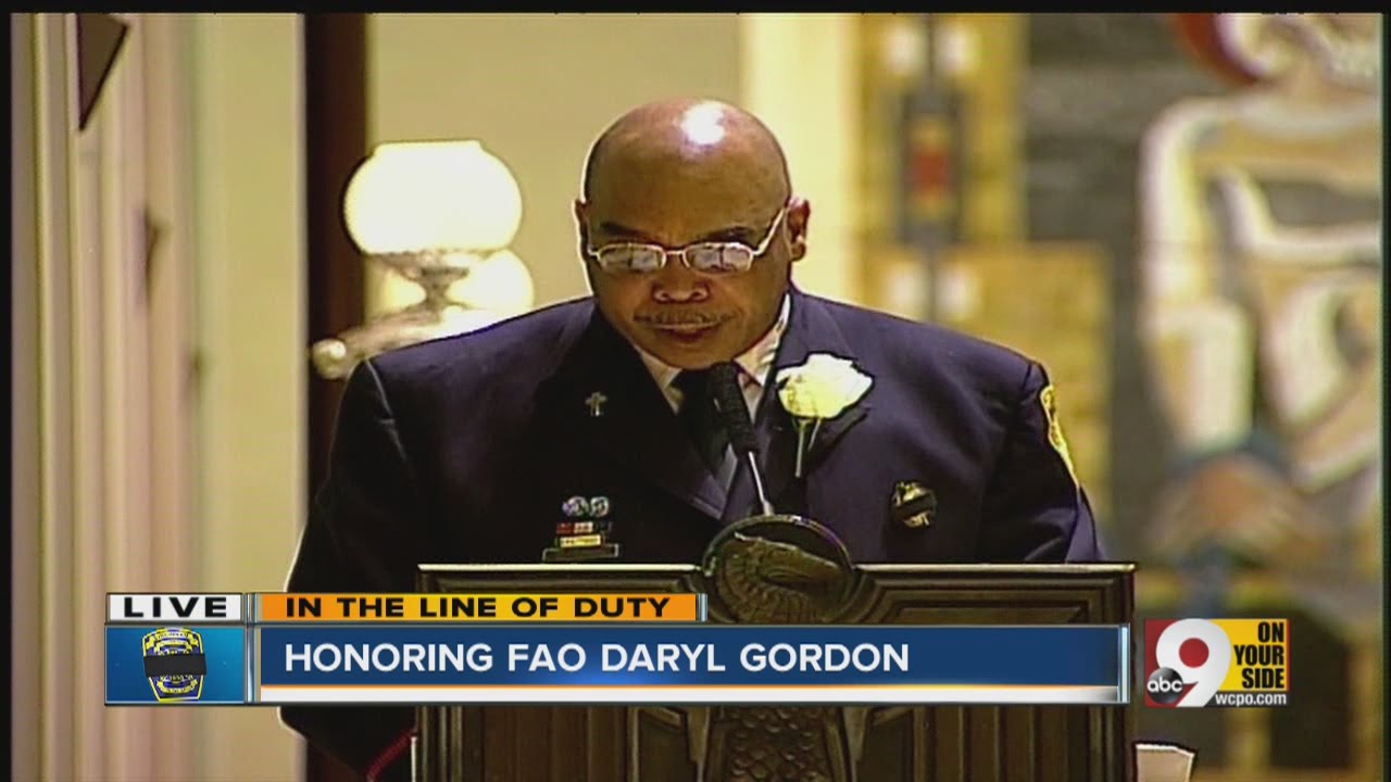 Funeral Intercessional for FAO Daryl Gordon, by Cincinnati Fire ...