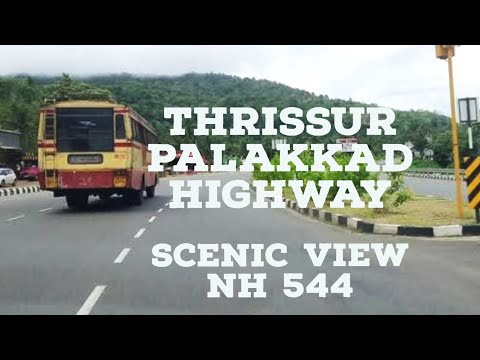 Pattikkad to Vadakkanchery NH544 Road trip || Thrissur Palakkad highway ...