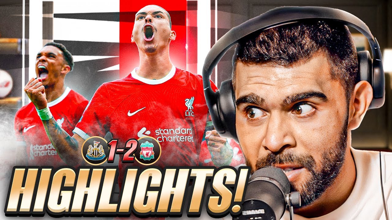Nunez LAST GASP Double SINKS Newcastle! | Newcastle 1-2 Liverpool - YouTube