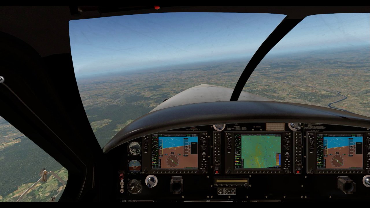 X-Plane 11 -- Quest Kodiak -- Frankfurt-Hahn (EDFH) Luxembourg-Findel ...