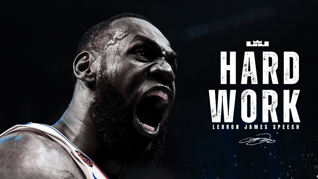 LEBRON JAMES Reveals His Top 5 Tips for CONQUERING HARD WORK - YouTube