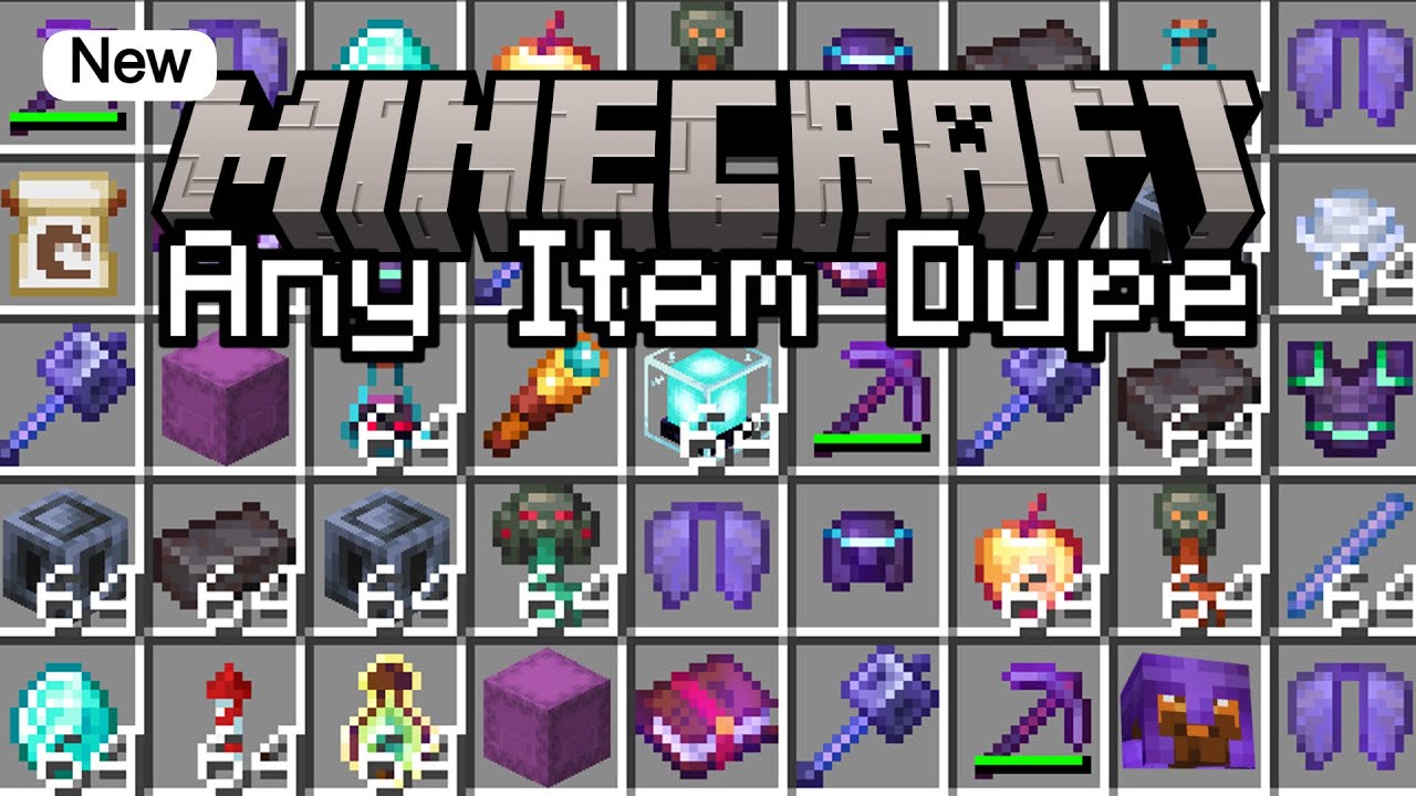 How To INSTANTLY Dupe ANY Item In Minecraft 1.21+ -Tutorial- (Super Op ...