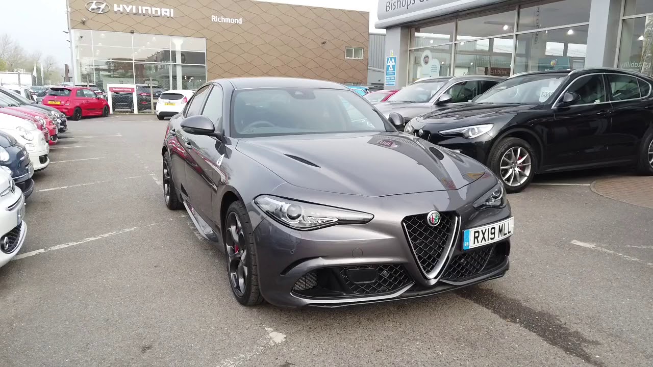 Alfa Romeo Giulia Quadrifoglio Grey RX19MLL - YouTube