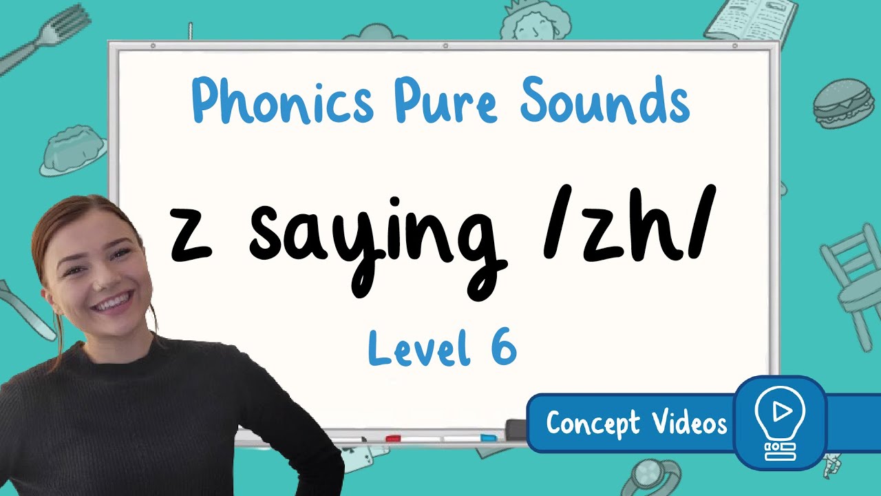 Letter s | /zh/ Sound | Phonics | Level 6 | Pure Sound - YouTube