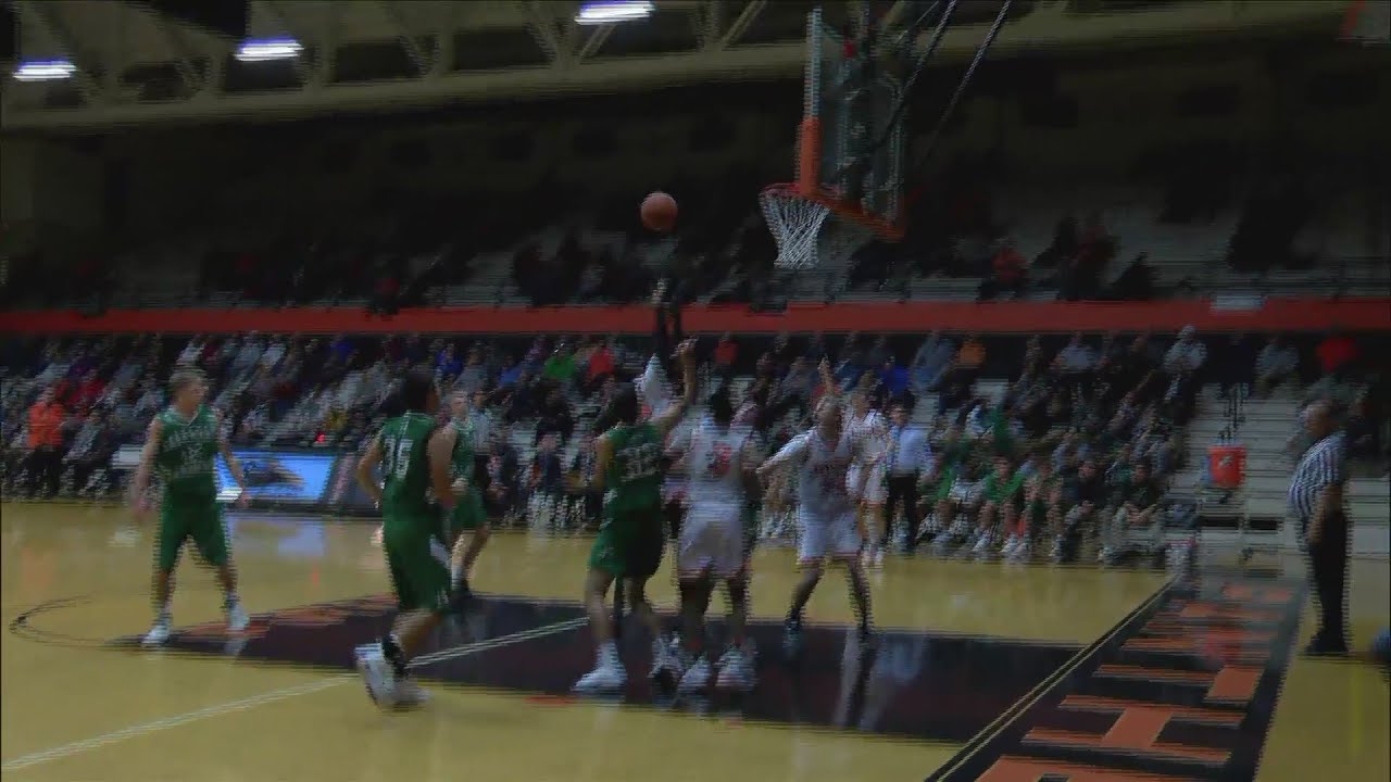 UTHS Panthers win 58-40 over Alleman - YouTube