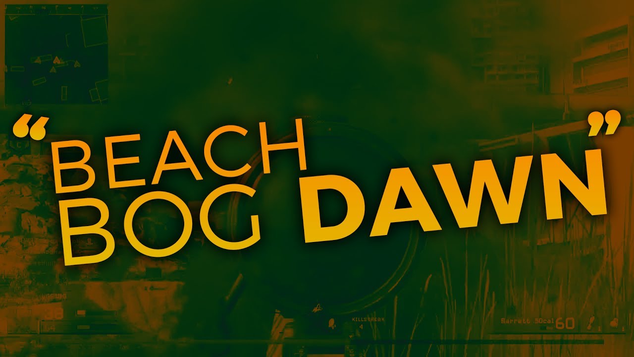 "BEACH BOG DAWN" [MWR Minitage] *NEW MODERN WARFARE REMASTERED BEACH ...