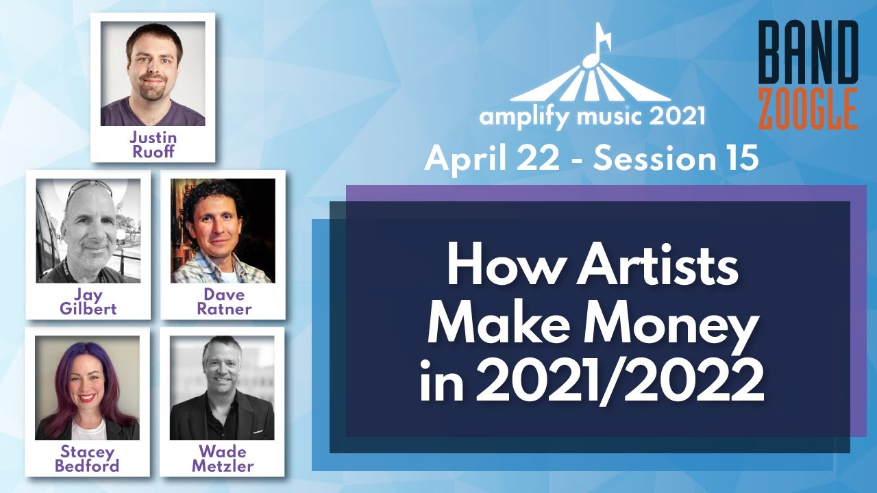 Session 15 - How Artists Make Money in 2020/2021 [Amplify Music 2021 ...