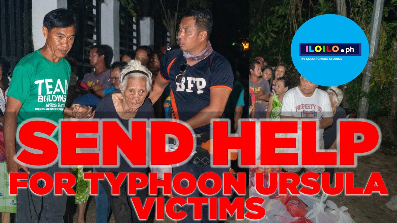 Send Help for Typhoon Ursula Victims - YouTube