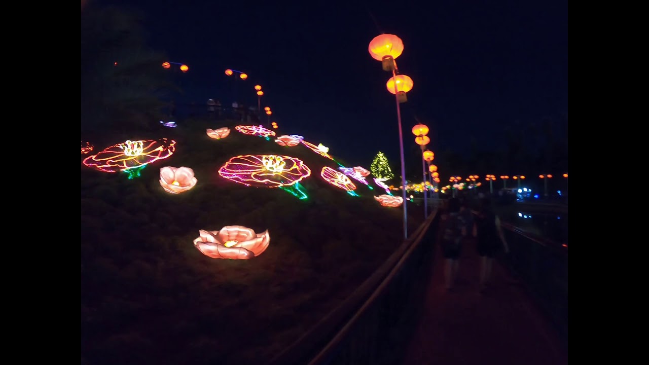 Festival Internacional de Luces de China Fesiluz en Chile, Gopro 7 ...