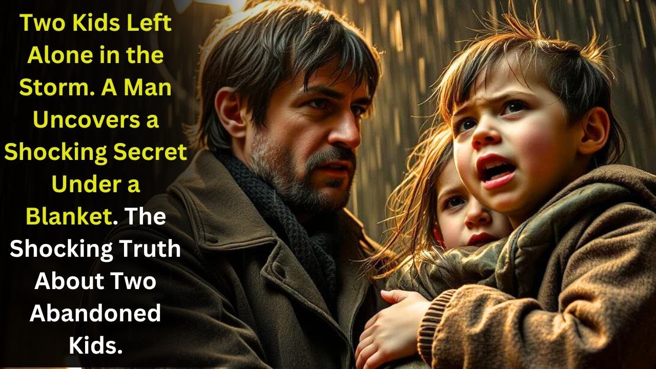 Two Kids Left Alone in the Storm. A Man Uncovers a Shocking Secret ...