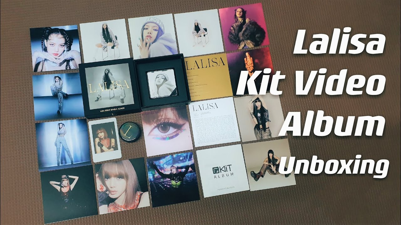 [Unboxing] BLACKPINK LISA - LALISA Solo Kit Video Album - YouTube