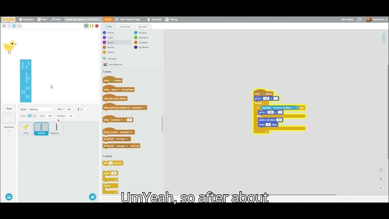 I made this game in Scratch 2 - YouTube