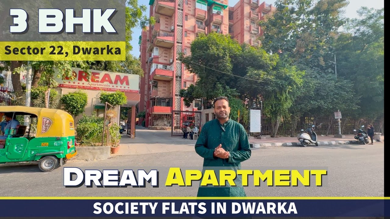 3 BHK Apartments at Dream CGHS Apartment In Dwarka Sector 22, Near ...