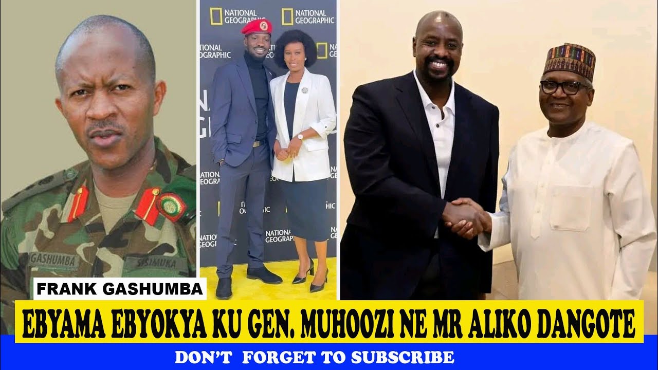 Ebyama Ebyokya Ku Gen. Muhoozi Ne Me Aliko Dangoti; Frank Gashumba Live ...