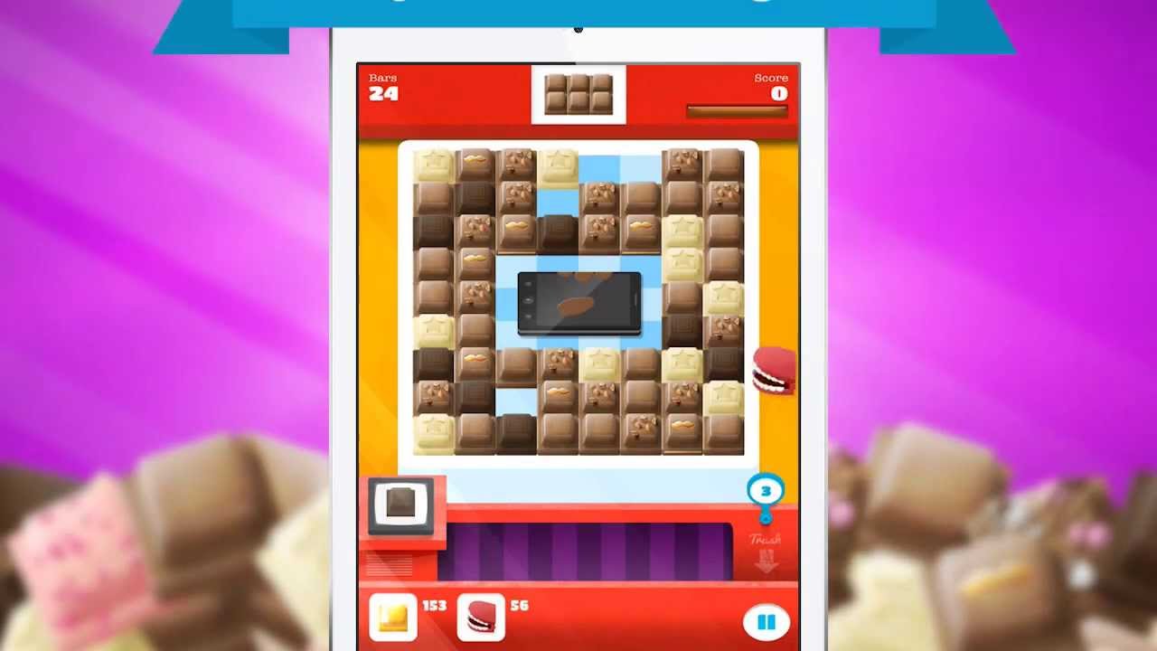 Choco Blocks - iOS and Android puzzle game - YouTube