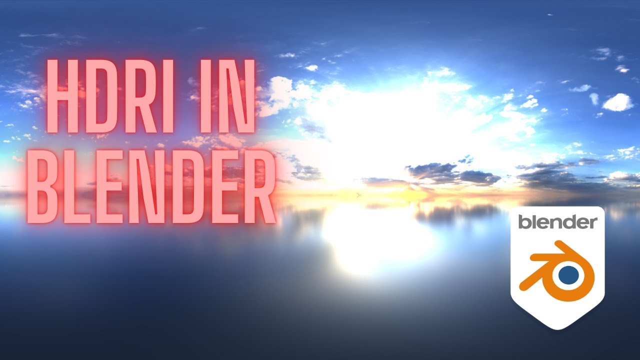 How to Setup an HDRI in Blender! - YouTube