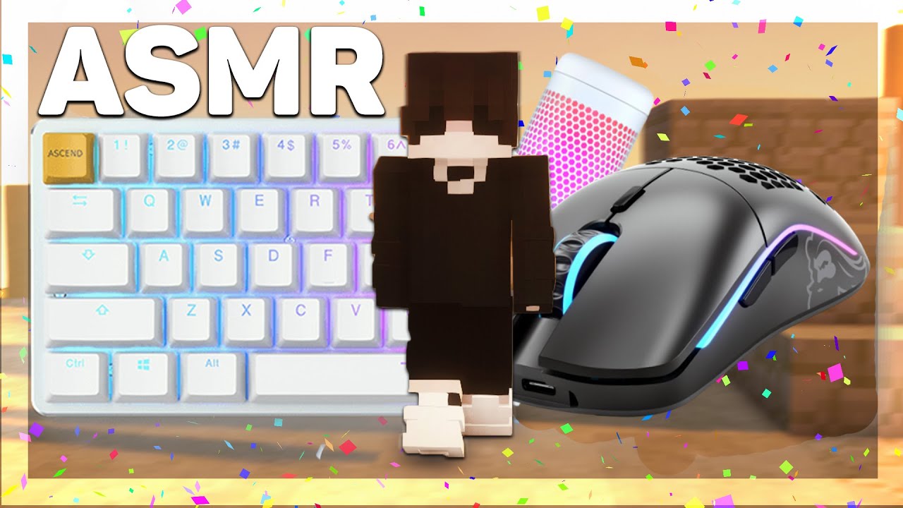 [SWEATY] Keyboard + Mouse Sounds ASMR | Hypixel Bedwars - YouTube