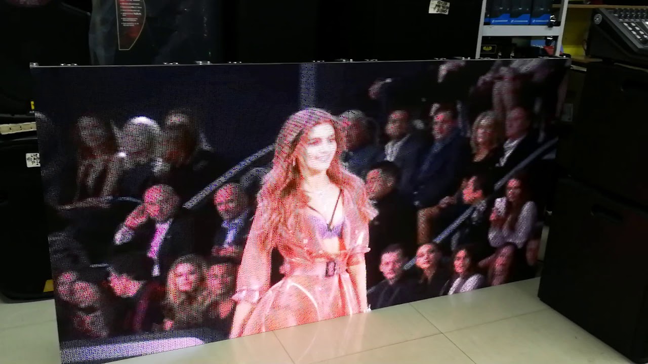 Led wall sample 8 panels only (48 panels per set) - YouTube