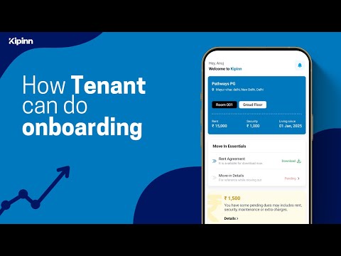 Complete Guide on How Tenant can do Onboarding in Kipinn App!! - YouTube