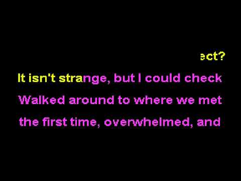 vampire weekend - connect (karaoke)