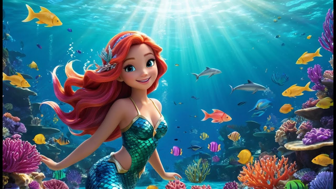 Mermaid Mia’s Cotton Candy Castle | Magical Mermaid Song for Kids ...