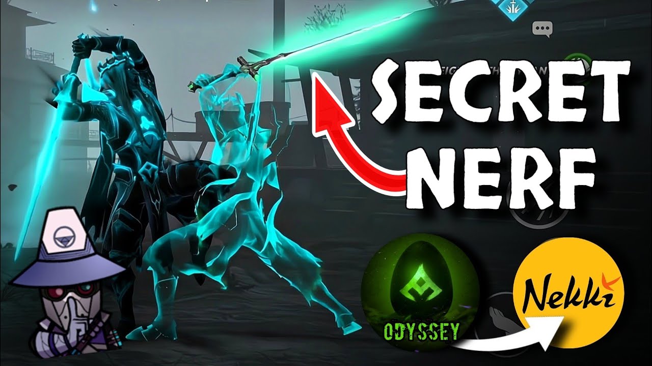 Nekki got Caught by Odyssey Gaming in 4K // Shadow Fight 4 Arena - YouTube