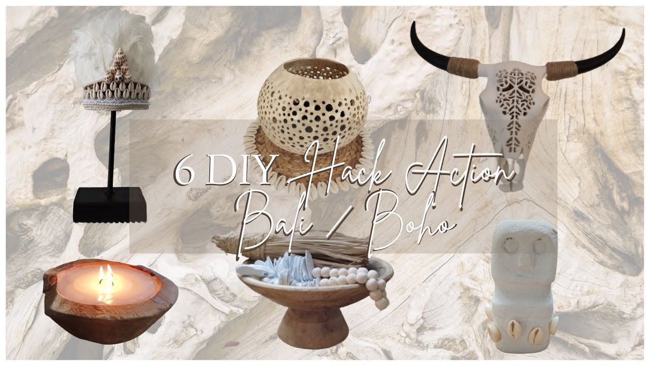6 DIY HACK ACTION BOHO - YouTube