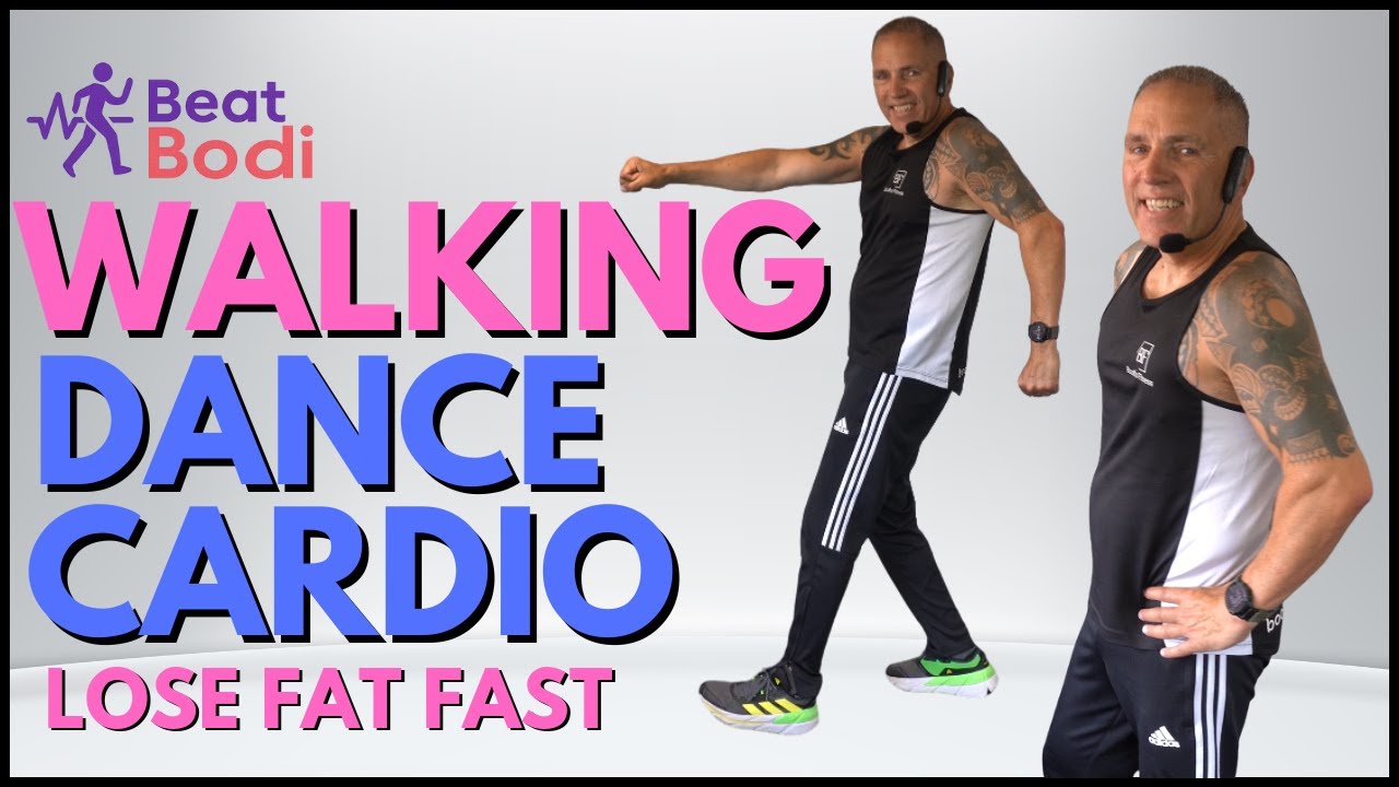 30-Min Walking Dance Cardio HIIT Workout For Weight Loss - No Rests ...