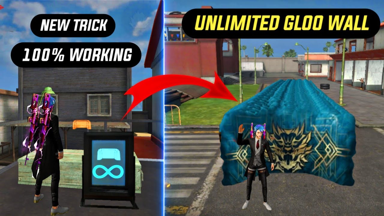 Unlimited Gloo Wall In Free Fire | Free Fire Unlimited Gloo Wall ...
