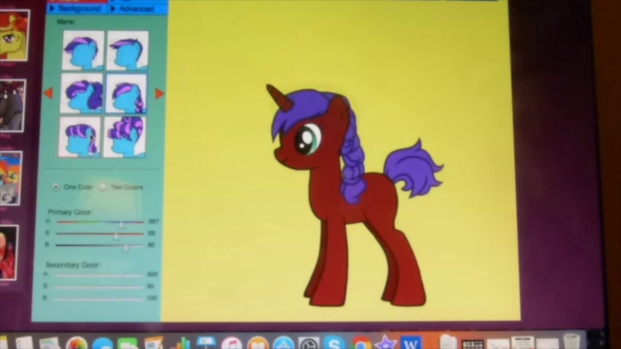 mlp : pony creator ! part 1 - YouTube