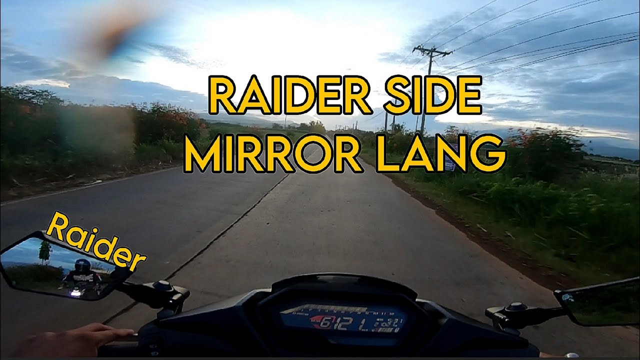 RAIDER SA SIDE MIRROR. #hondawinnerx #winnerx150 #motovlog #vlog - YouTube