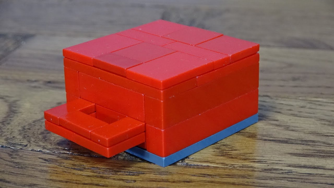 Building a Mini Cool Secret Lego Lock Safe in 4K - YouTube
