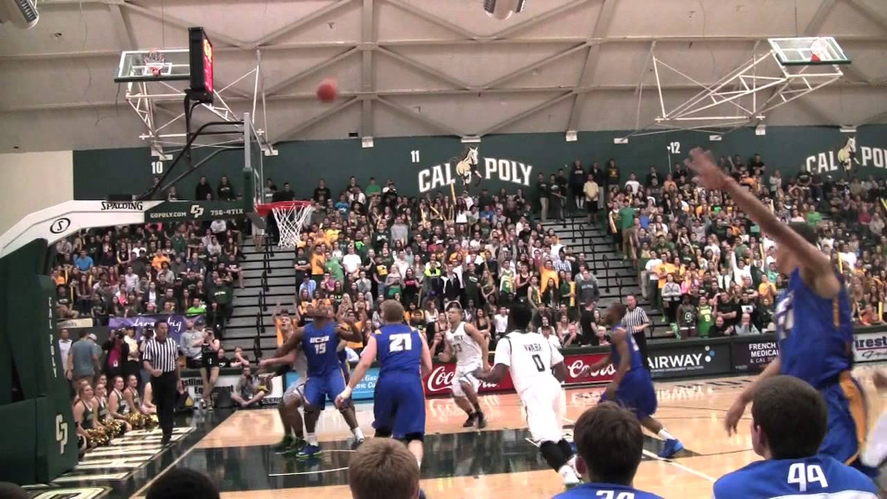 Cal Poly Men's Basketball vs UC Santa Barbara Highlights (Mar. 8, 2014 ...