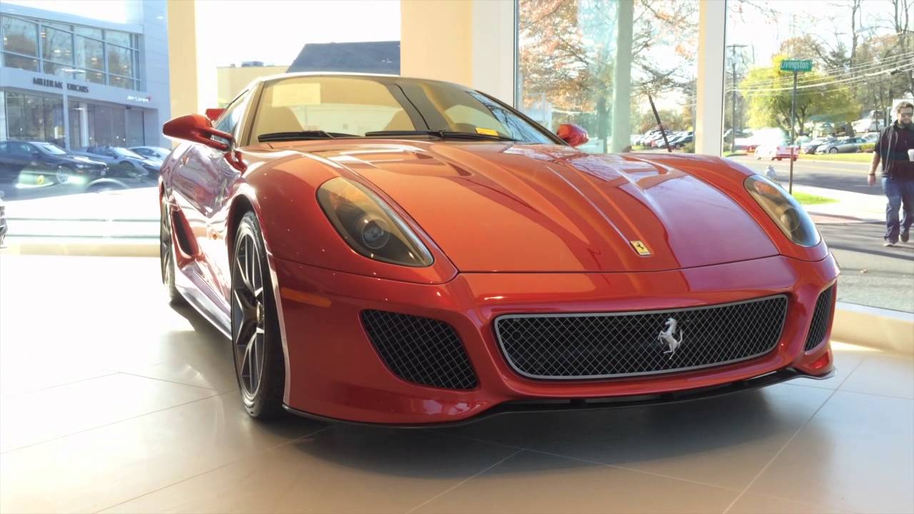 Rosso Fuoco Ferrari 599 GTO - YouTube