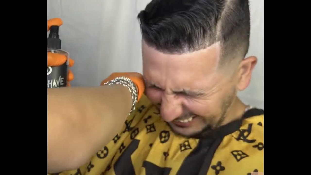 His Beard is cursed and he is Allergic To enhancements. Haircut ...