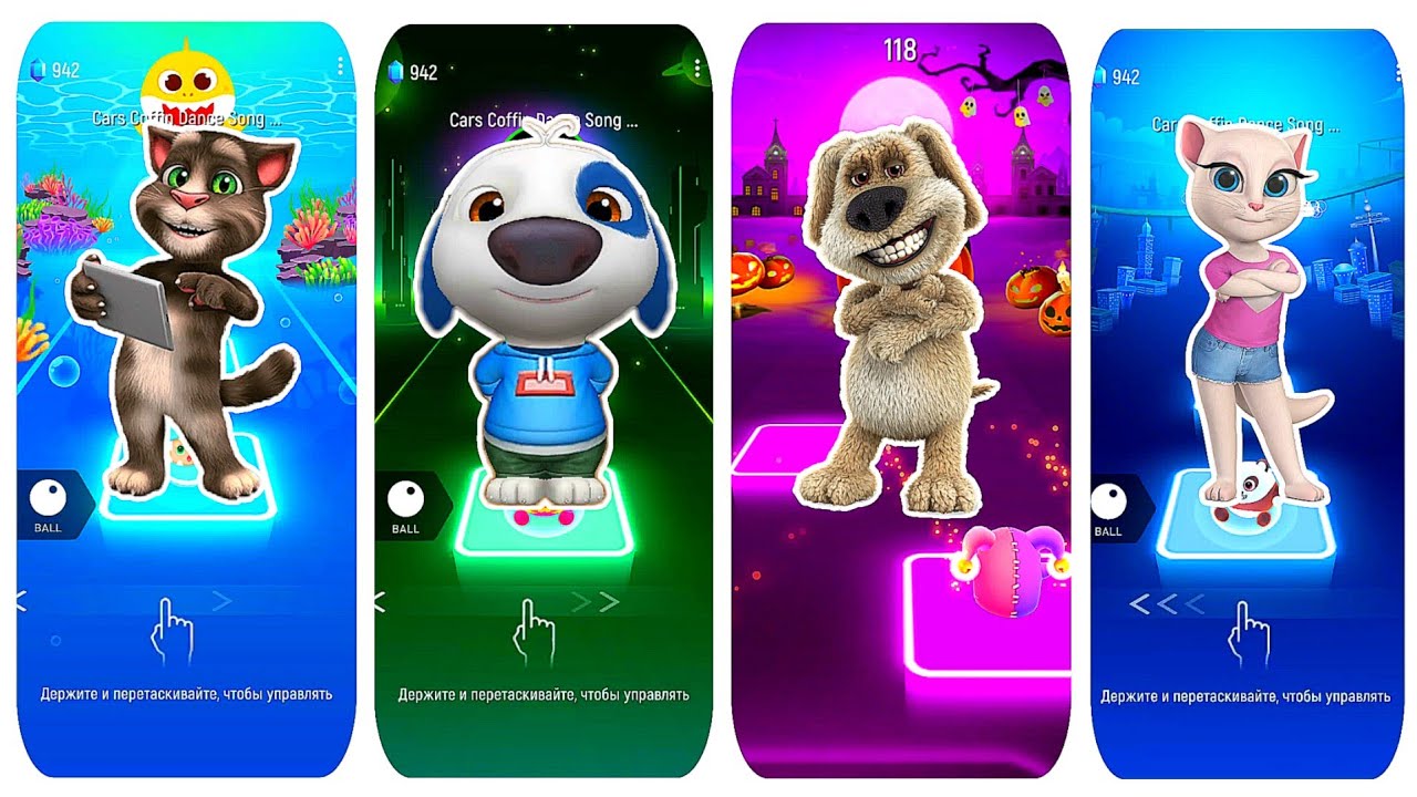 Talking Tom’s Tiles Hop Adventure: Smash the Tiles! - YouTube