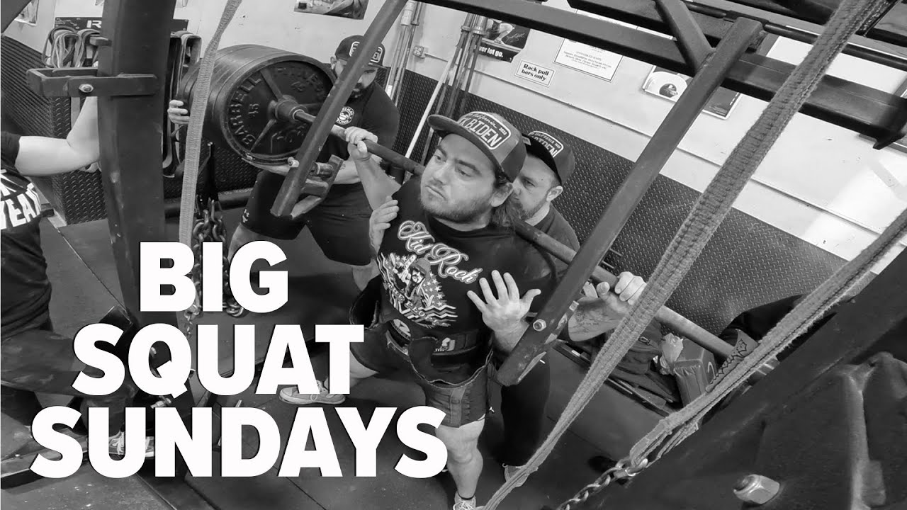 Heavy Squats at Untamed Strength - YouTube
