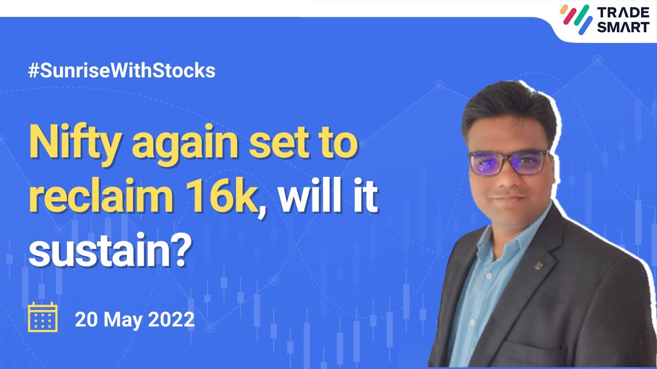 Nifty again set to reclaim 16k, will it sustain?#Godrejcp #Inflation # ...